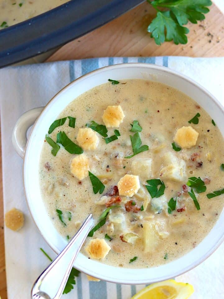 Crockpot Cod Recipe with Green Beans and Tomatoes - Easy! | Slow Cooked ...