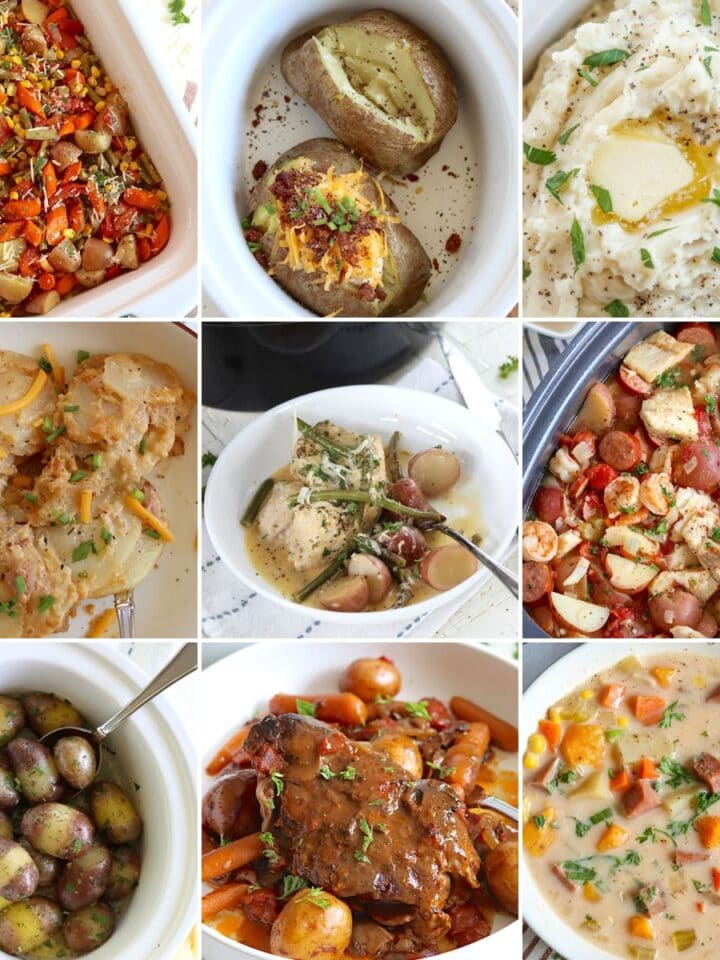 Slow Cooker Vegetable Recipes • Slow Cooked Eats